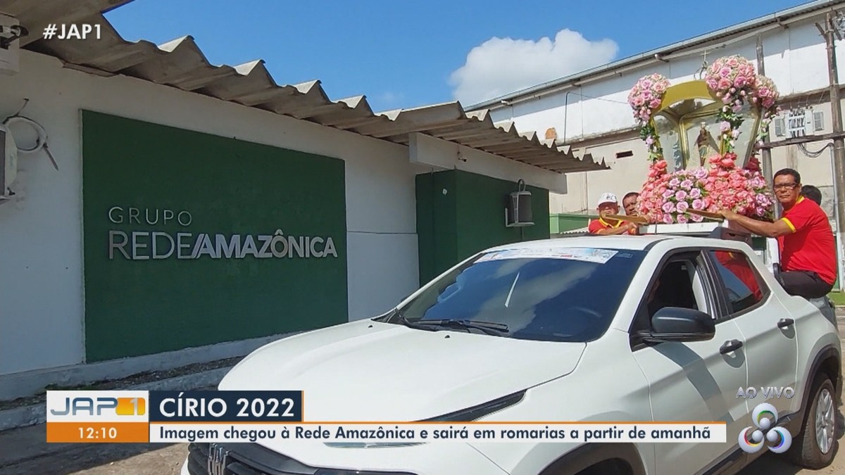 Círio De Nazaré 2022 Visita Da Imagem à Rede Amazônica No Amapá
