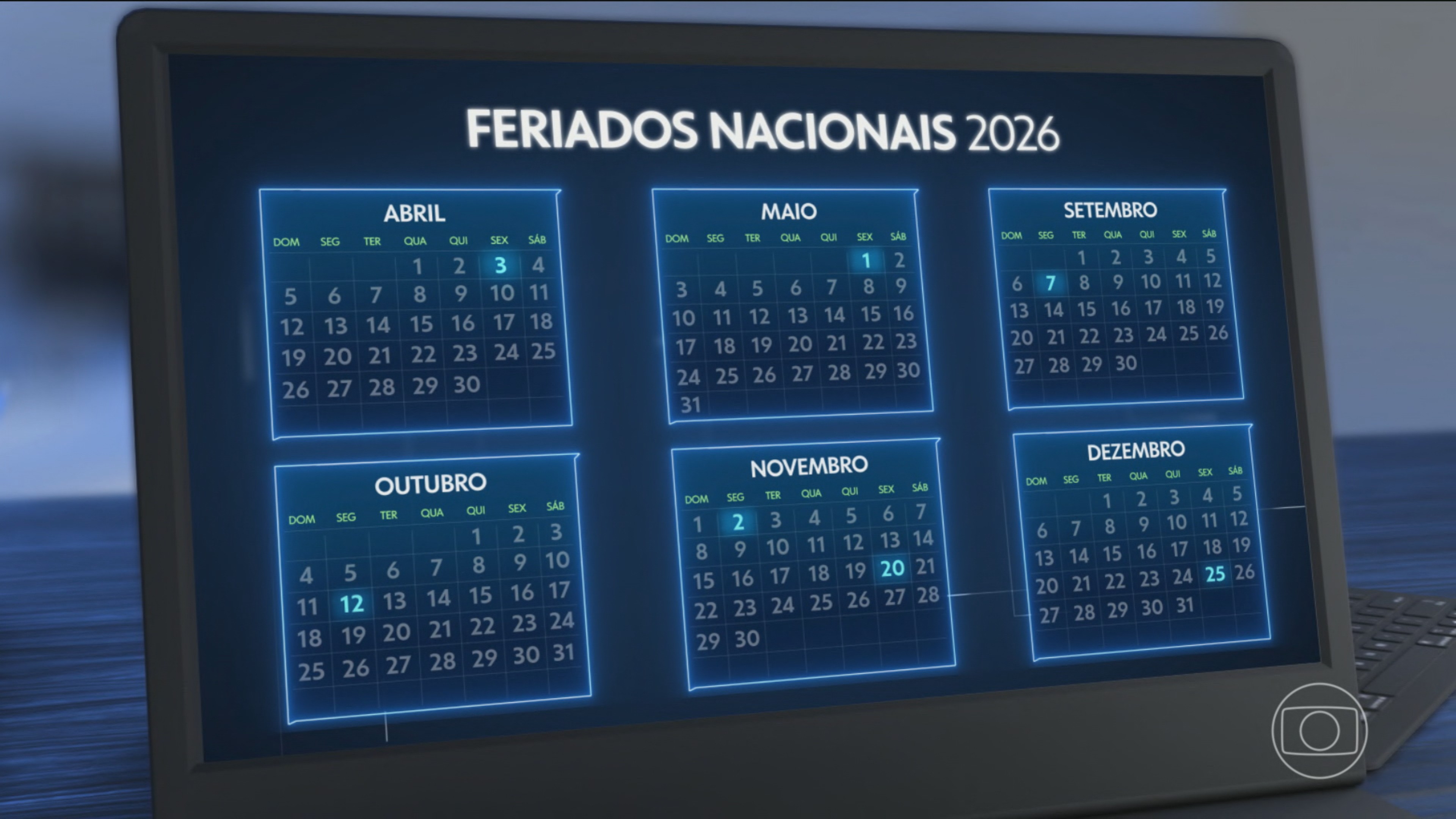 Veja o calendário de feriados de 2026 no Maranhão e em São Luís | G1