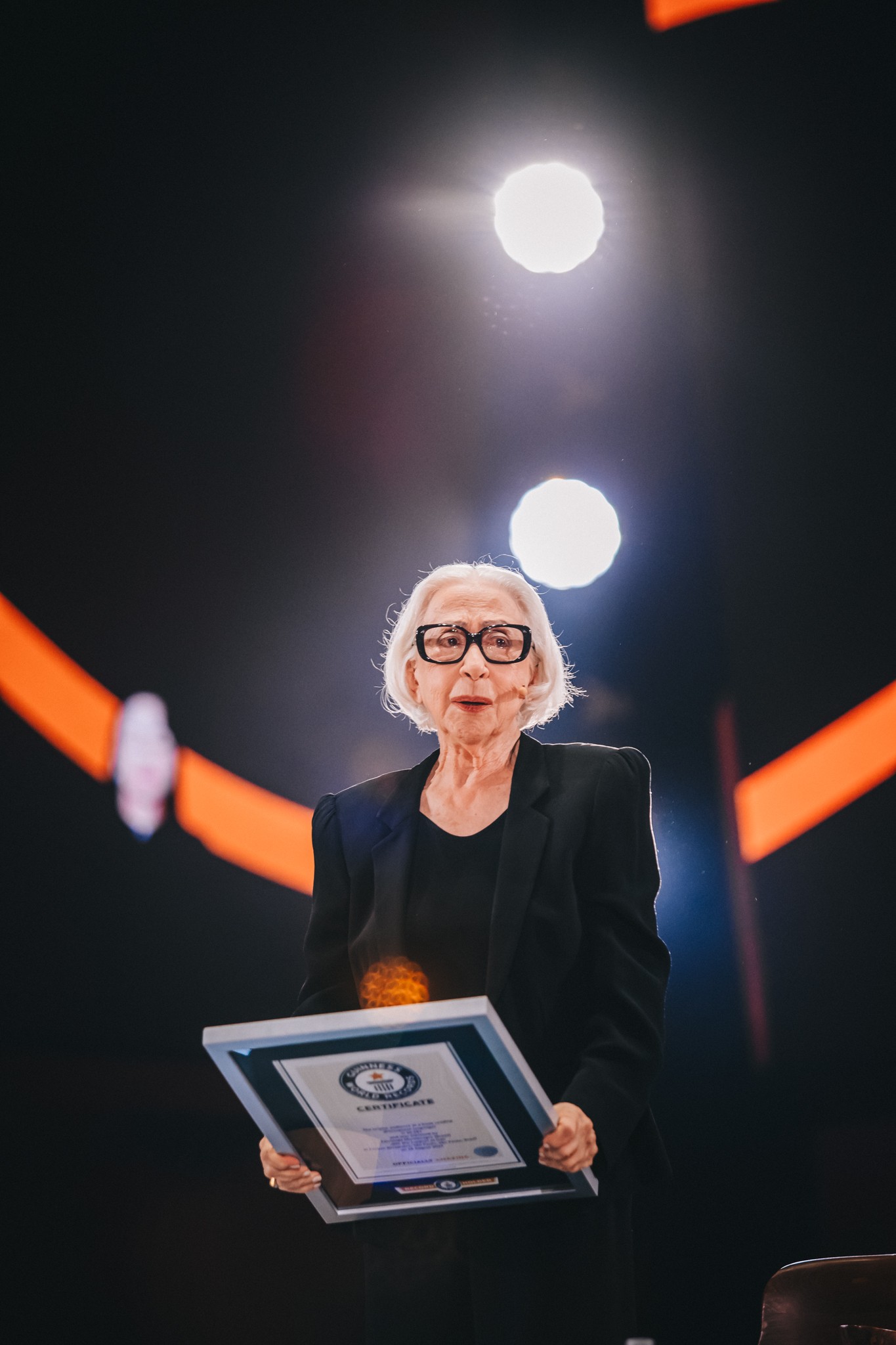 Fernanda Montenegro conquista recorde no Guinness Book e se emociona | Pop & Arte | G1
