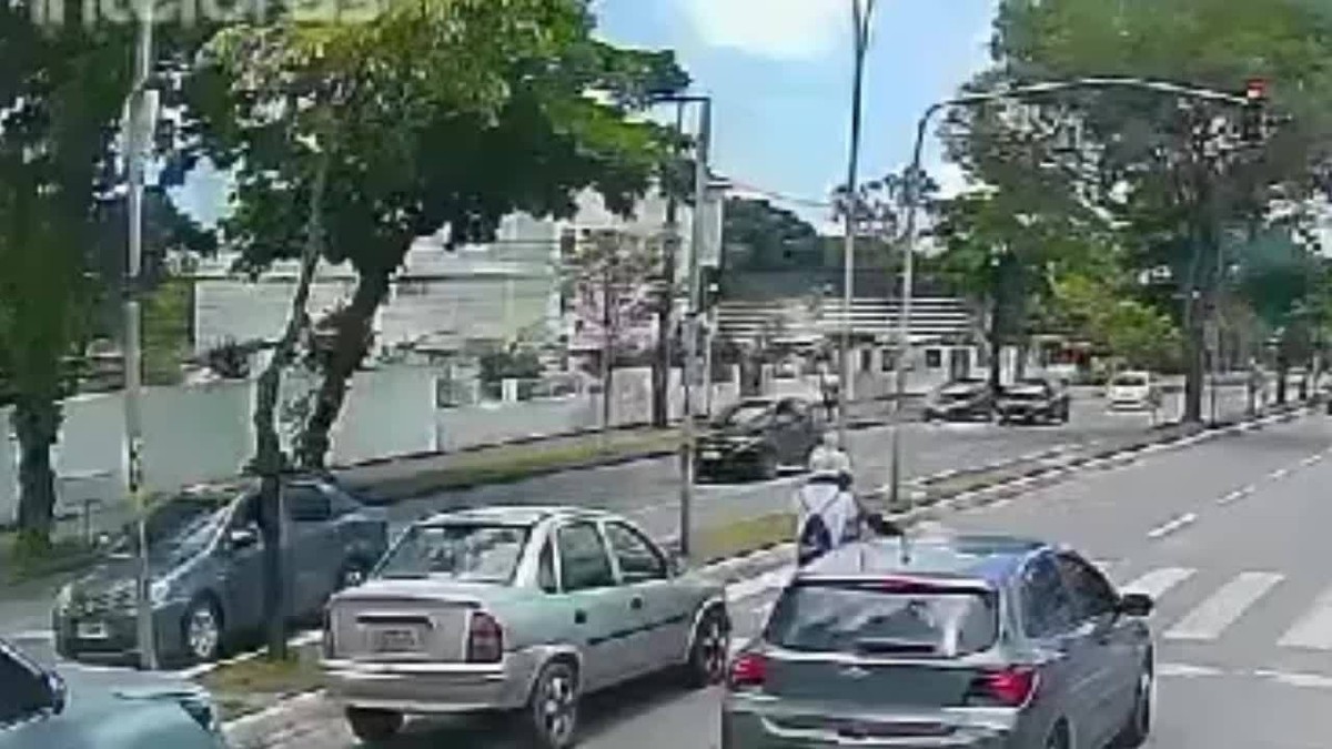 Vídeo mostra acidente em que mulher morreu após carro bater em árvore; motorista estava bêbado ...