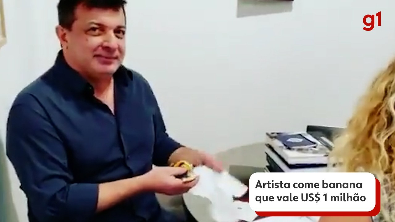 Famosa banana colada na parede é vendida por mais de R$ 35 milhões em ...