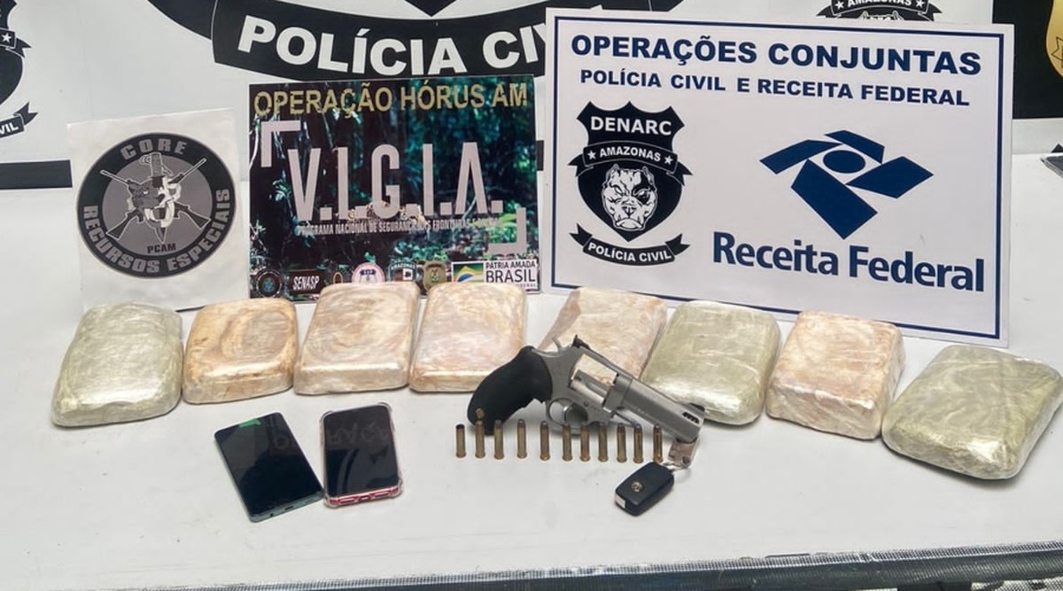 Homem é preso com oito quilos de pasta base de cocaína no interior do ...