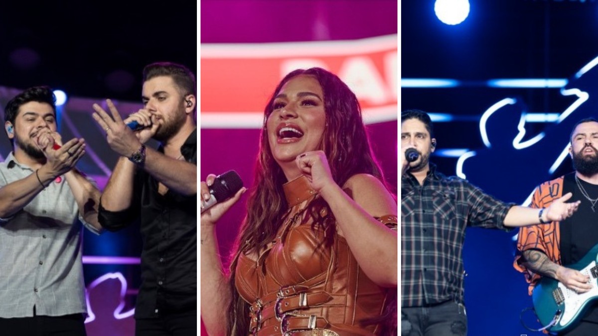 Jorge e Mateus, Zé Neto e Cristiano e Simone Mendes são atrações no fim ...
