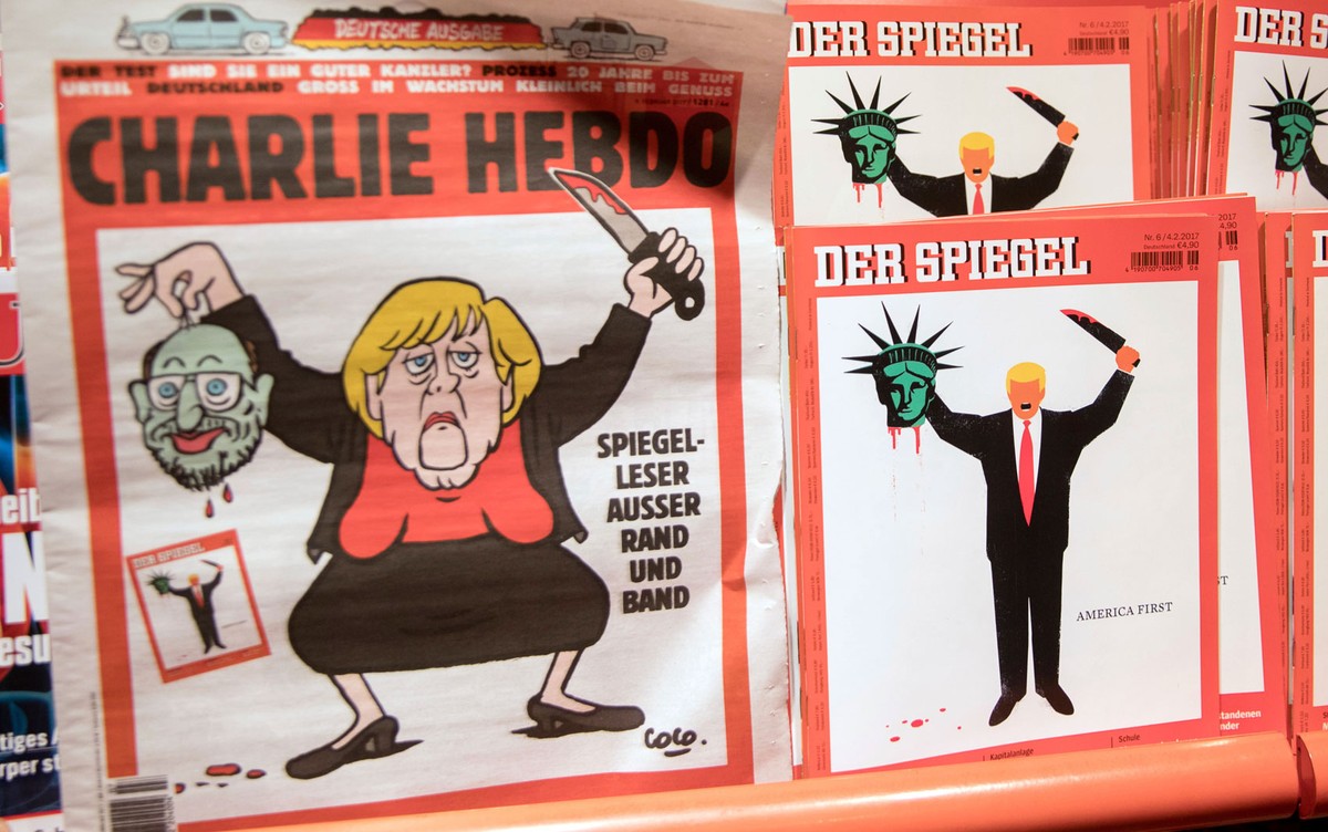 'Charlie Hebdo' se solidariza com 'Der Spiegel' | Mundo | G1