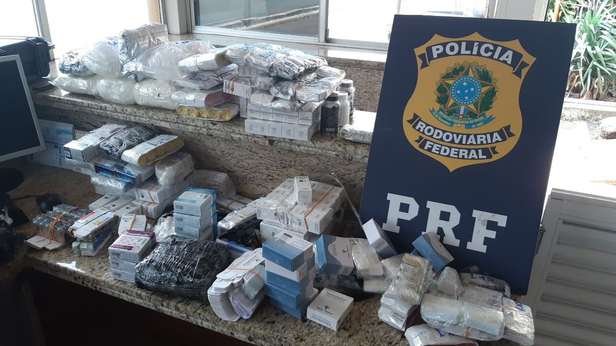 Homem é Preso Suspeito De Contrabando De Medicamentos E Anabolizantes