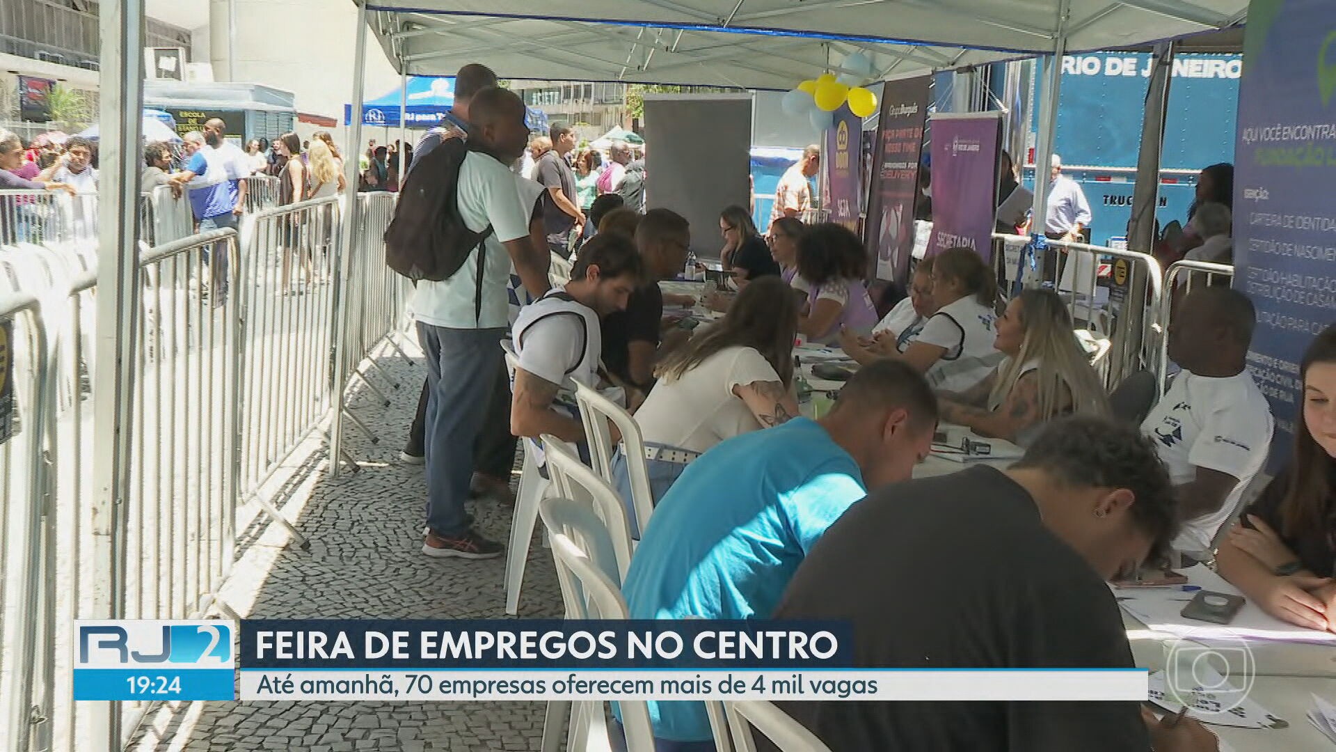 Mega Feirão De Empregos Termina Nesta Sexta No Centro Do Rio G1