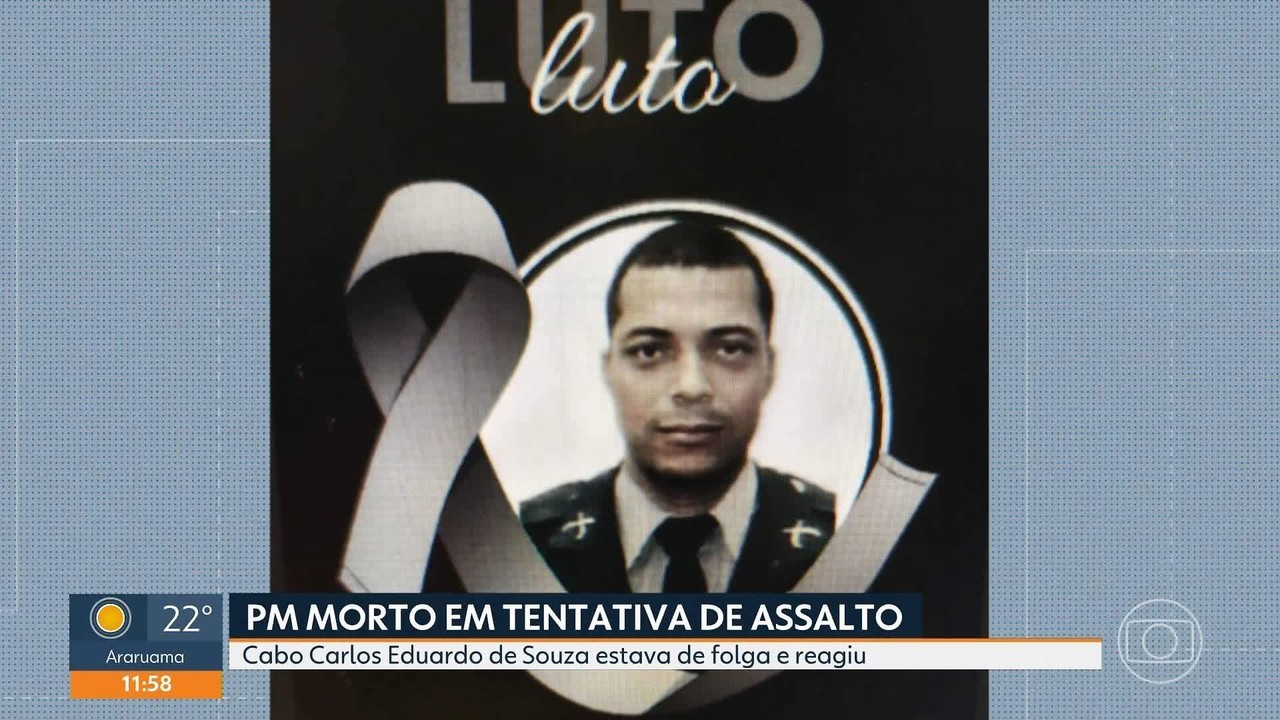 PM morre baleado durante tentativa de assalto em São Cristóvão