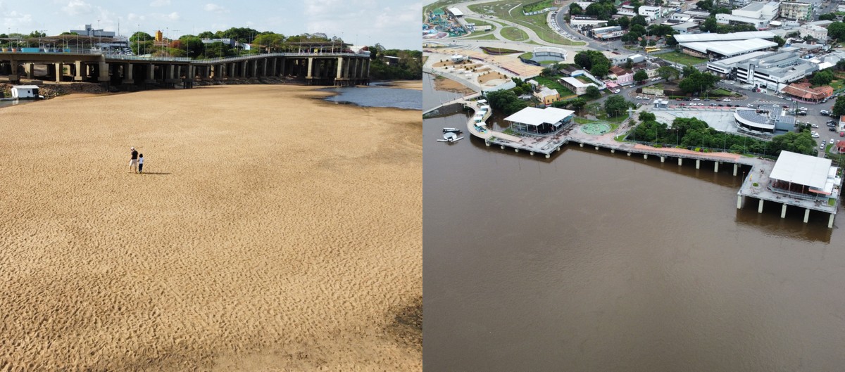 Principal rio de Roraima tem cheia acima da média dois meses após ...