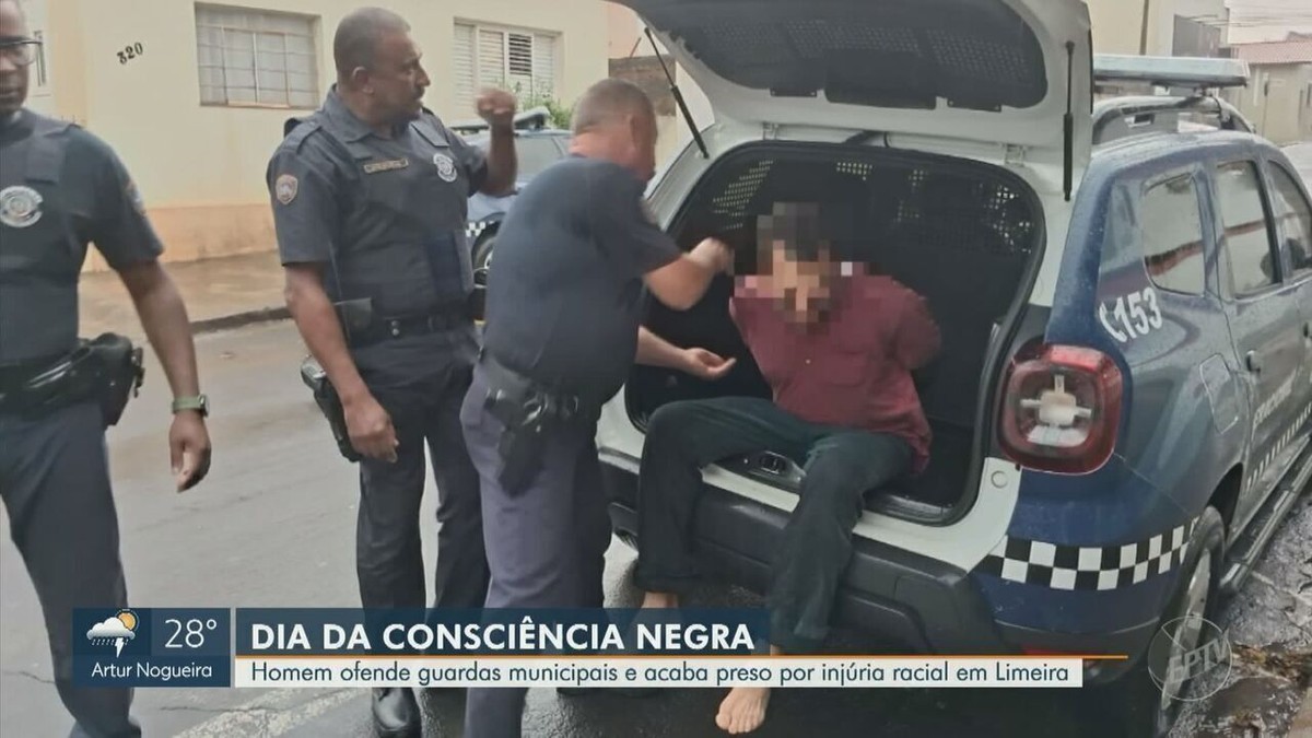 Homem é Detido Por Injúria Racial Contra Guardas Municipais Em Limeira