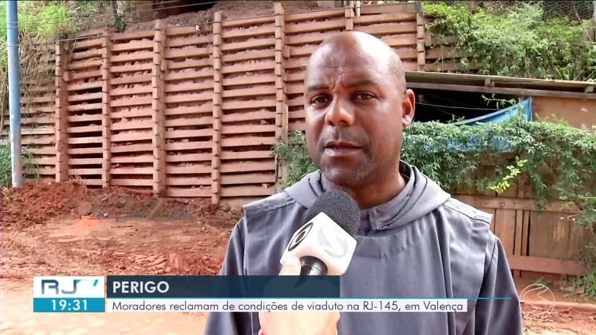 Moradores temem queda de viaduto na RJ-145, em Valença | Sul do Rio e ...