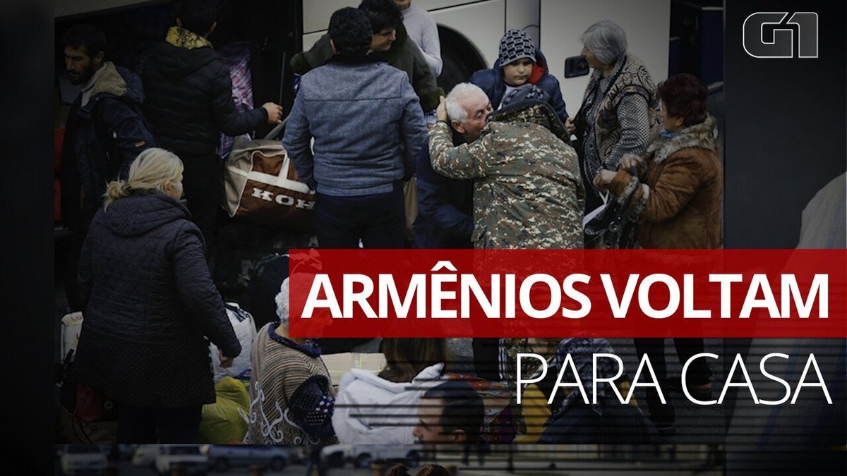 Armênios retornam à capital de Nagorno-Karabakh após cessar-fogo ...