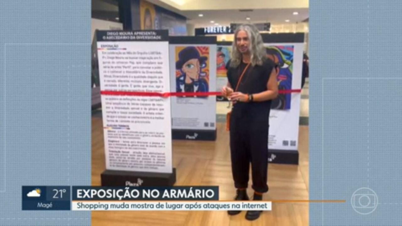 Autor de exposição LGBTQIAP+ diz ter sido censurado após críticas | Rio ...