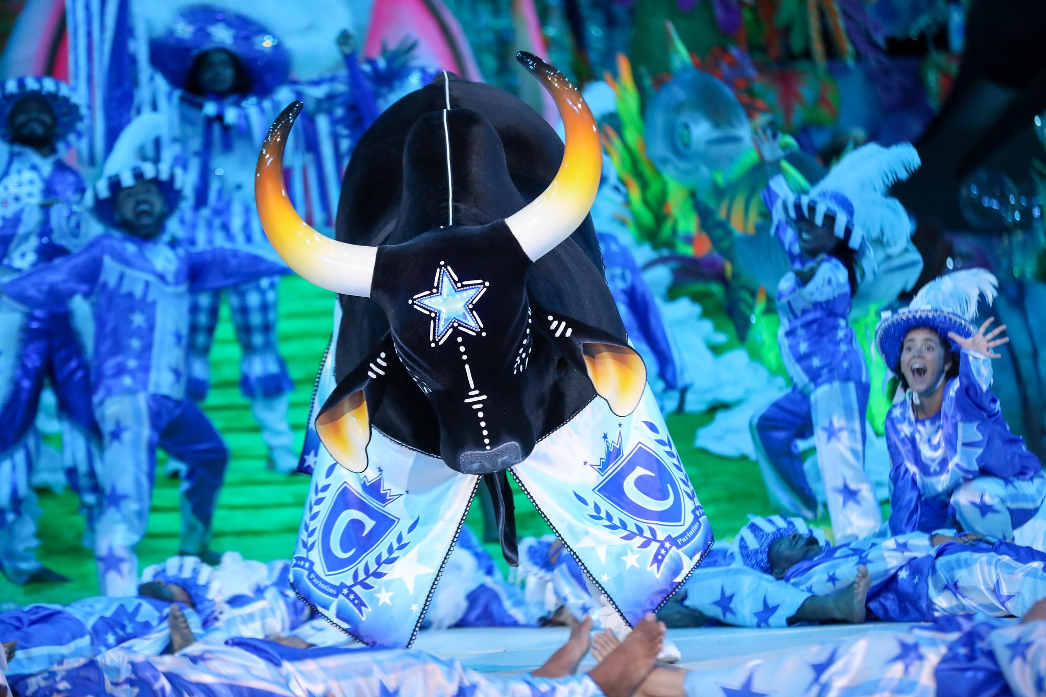 Boi Caprichoso é tricampeão do 57º Festival Folclórico de Parintins | G1