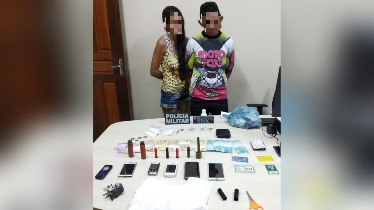 Casal é preso suspeito de vender drogas em Alenquer; munições para ...