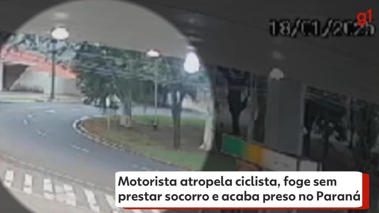 VÍDEO: motorista atropela ciclista que se preparava para trilha, foge sem prestar socorro e ...