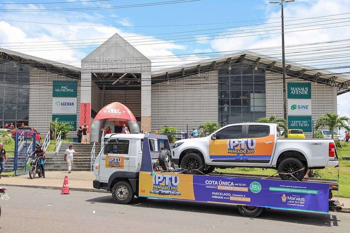 IPTU Premiado divulga datas de sorteios em Manaus; prêmio especial ...