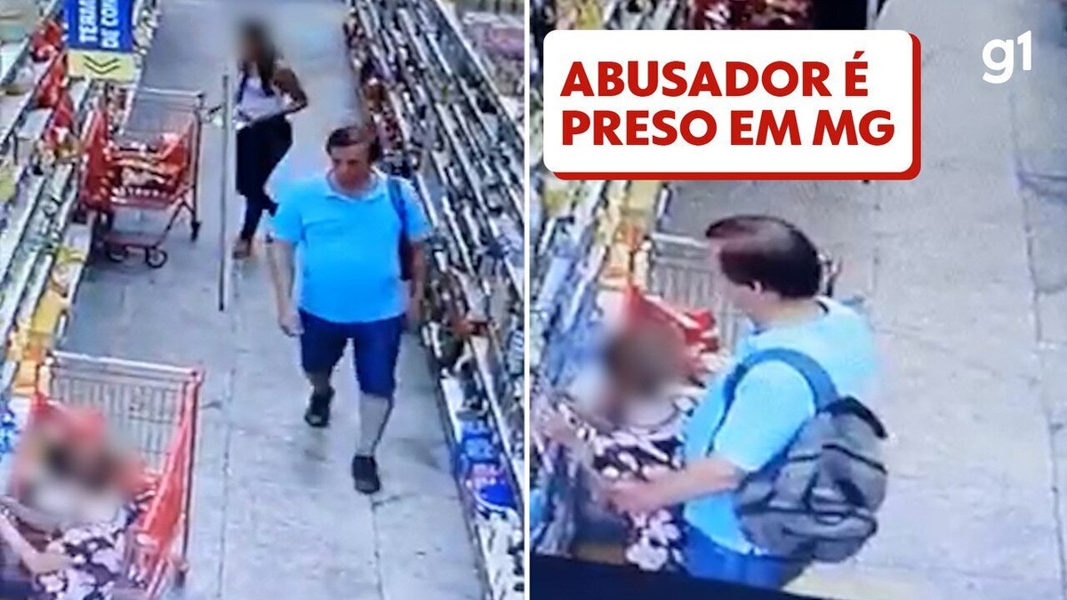Câmeras de supermercado em Congonhas filmam importunação sexual a ...