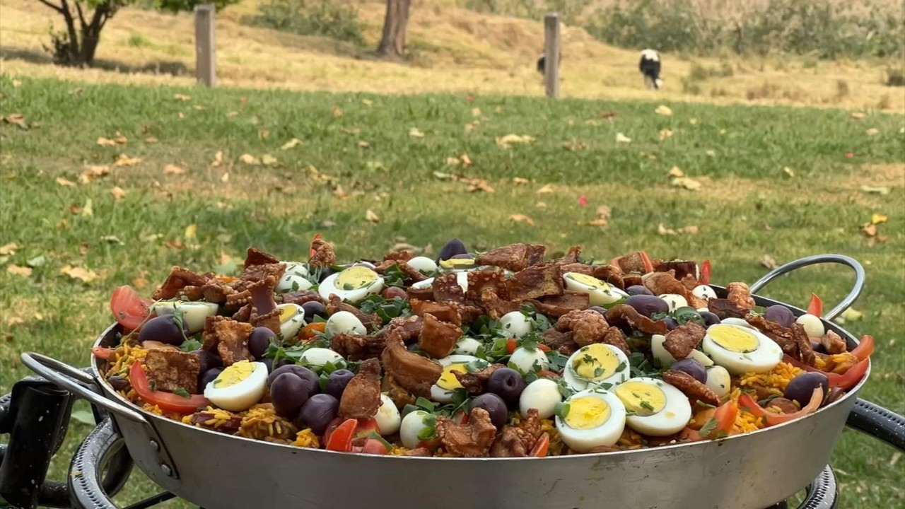 Receita Nosso Campo: aprenda a fazer uma paella caipira | Nosso Campo | G1