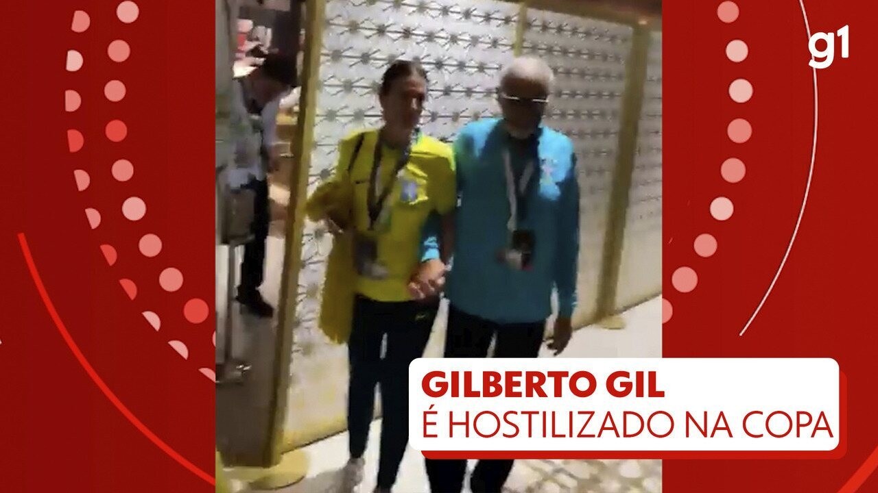 Gilberto Gil é xingado por torcedores brasileiros em jogo da seleção | G1