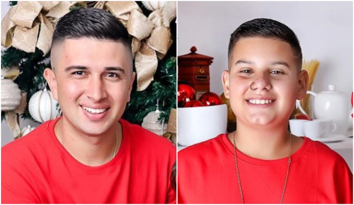 Corpos De Padrasto E Enteado Que Foram Assassinados A Tiros São
