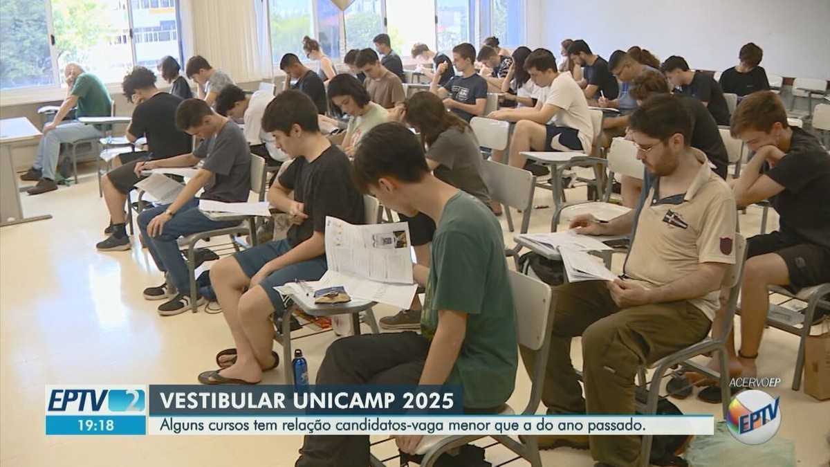Unicamp 2025: vestibular tem 63 mil inscritos, com 5,7 mil treineiros ...
