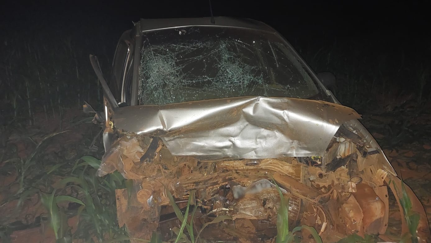 Passageiro morre após batida entre dois carros na MG-188 em Coromandel | Triângulo Mineiro | G1