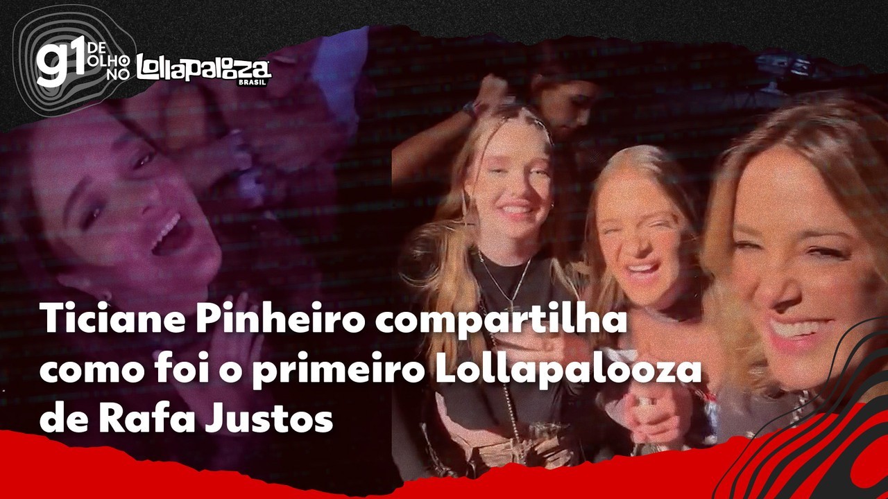 Ticiane Pinheiro compartilha primeiro Lollapalooza de Rafa Justus ...
