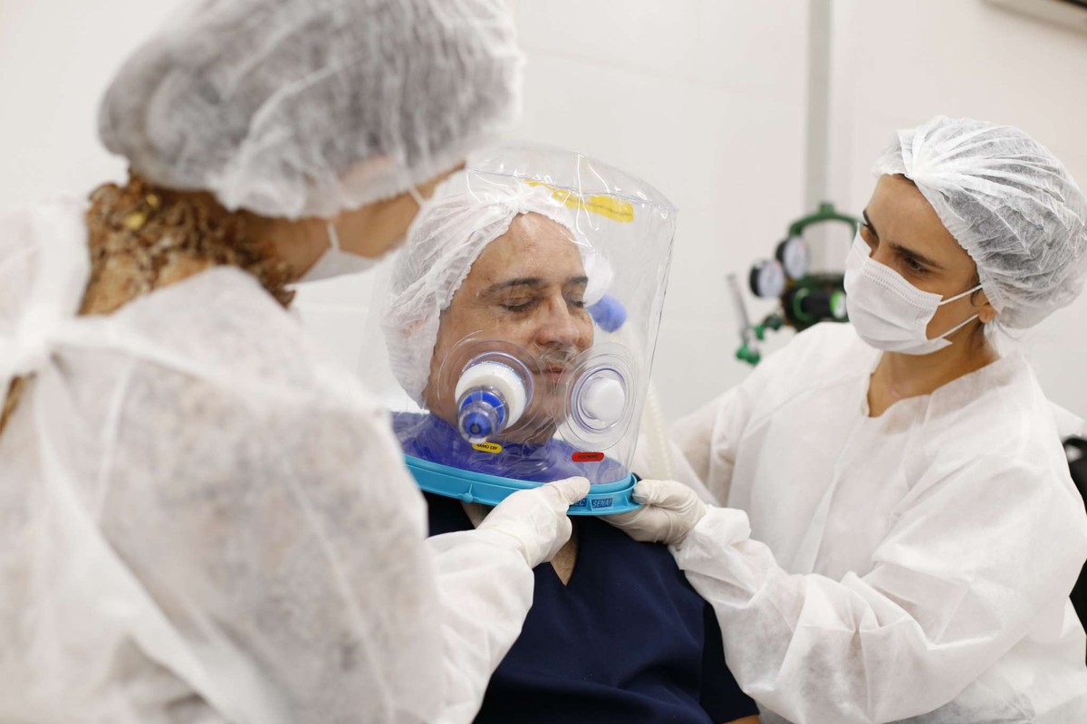 Capacete Elmo: 66% dos pacientes com o dispositivo não precisaram ser ...