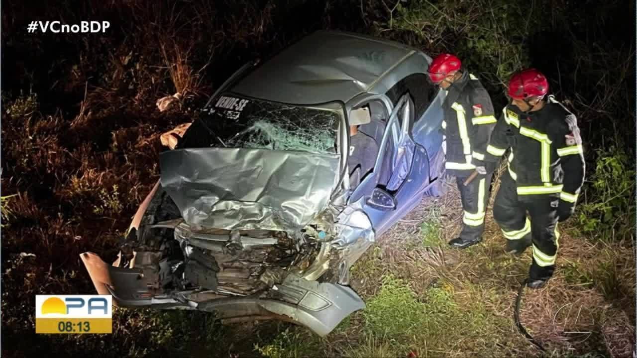 Acidente deixa uma pessoa morta e outra ferida em Paragominas, no sudeste do PA | Pará | G1