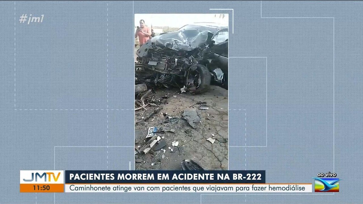 Batida entre veículo e caminhonete deixa quatro mortos na BR-222 no MA ...