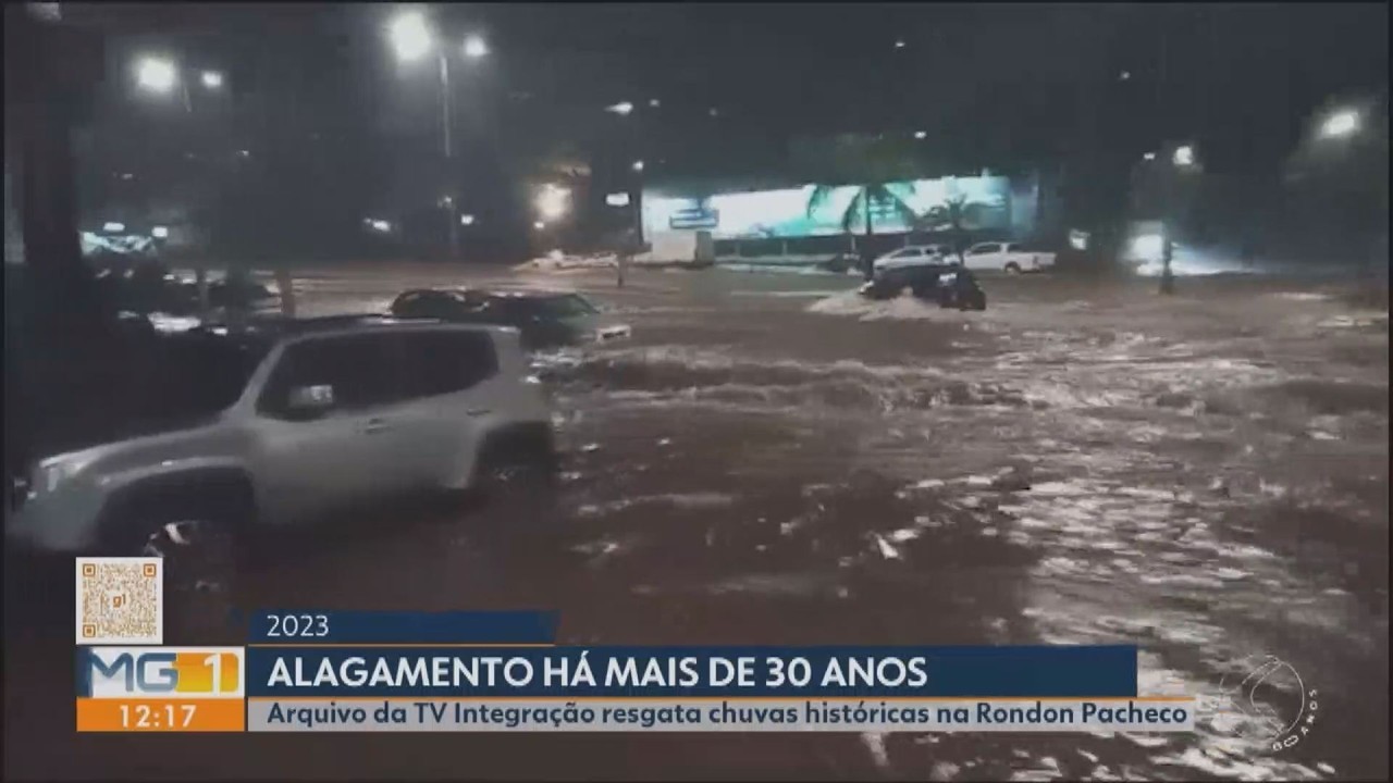 Avenida Rondon Pacheco já registrou outros alagamentos com riscos para ...