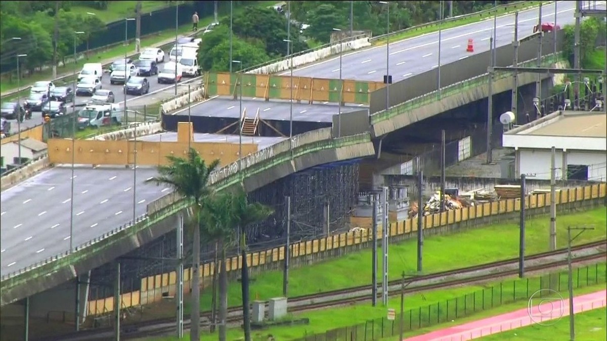Prefeitura Libera Trechos Da Pista Expressa Da Marginal Pinheiros Após