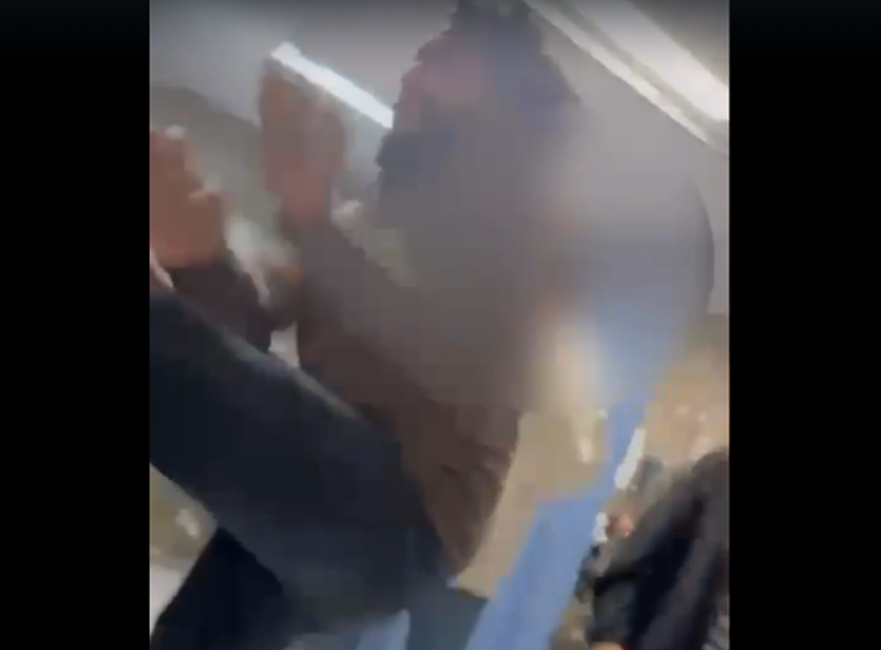 Marido de Amanda Wanessa chuta sogro em discussão em hospital no Recife; VÍDEO