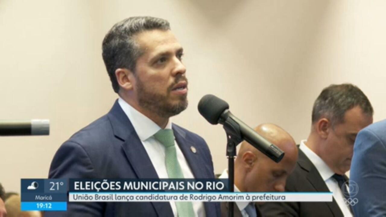 União Brasil oficializa candidatura de Rodrigo Amorim para prefeitura ...