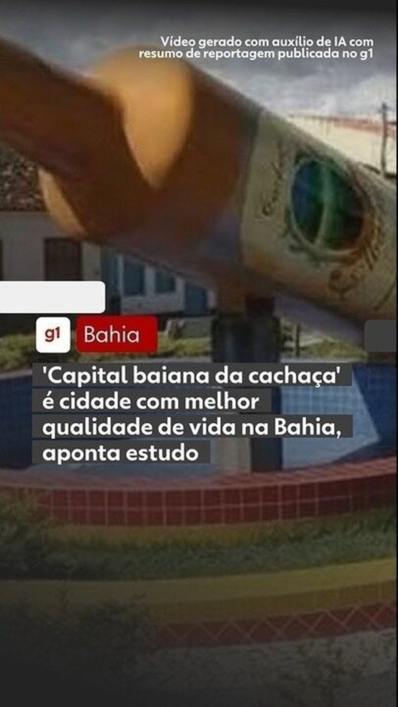 'Capital baiana da cachaça' tem a melhor qualidade de vida da Bahia | G1