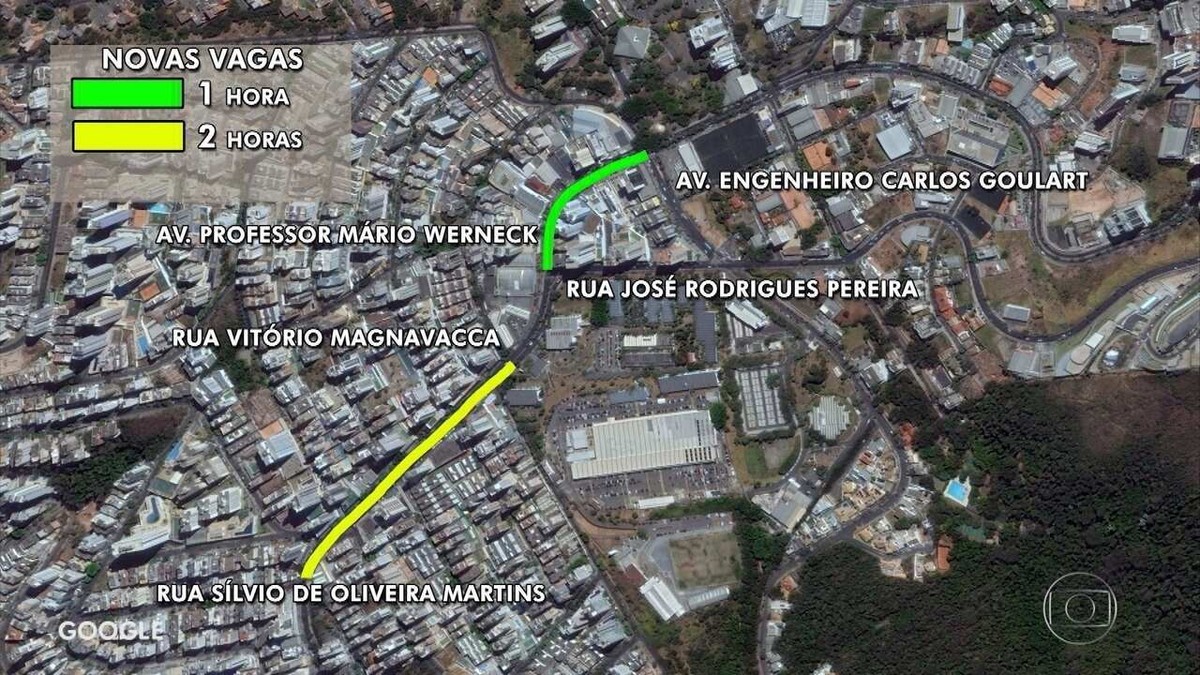 Bairro Buritis, na Região Oeste de BH, ganha vagas de estacionamento ...