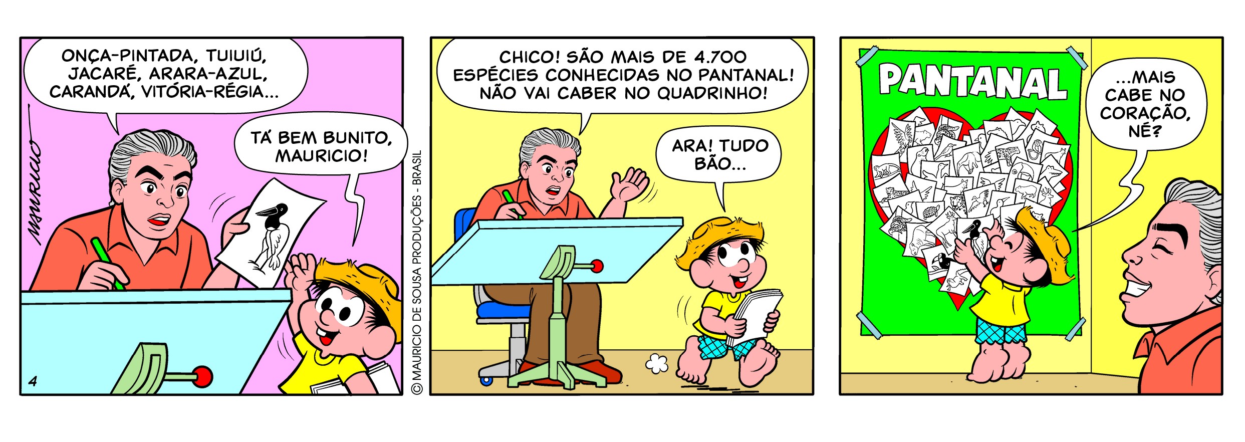 Maurício de Sousa lança tirinha exclusiva de Chico Bento, da 'Turma da ...