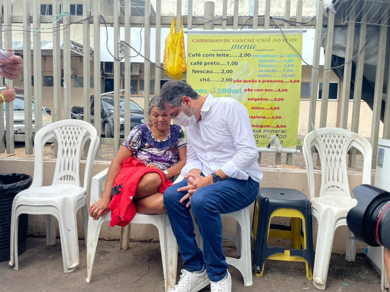 Primeiro compromisso de Clécio, governador do Amapá, é no Hospital de ...