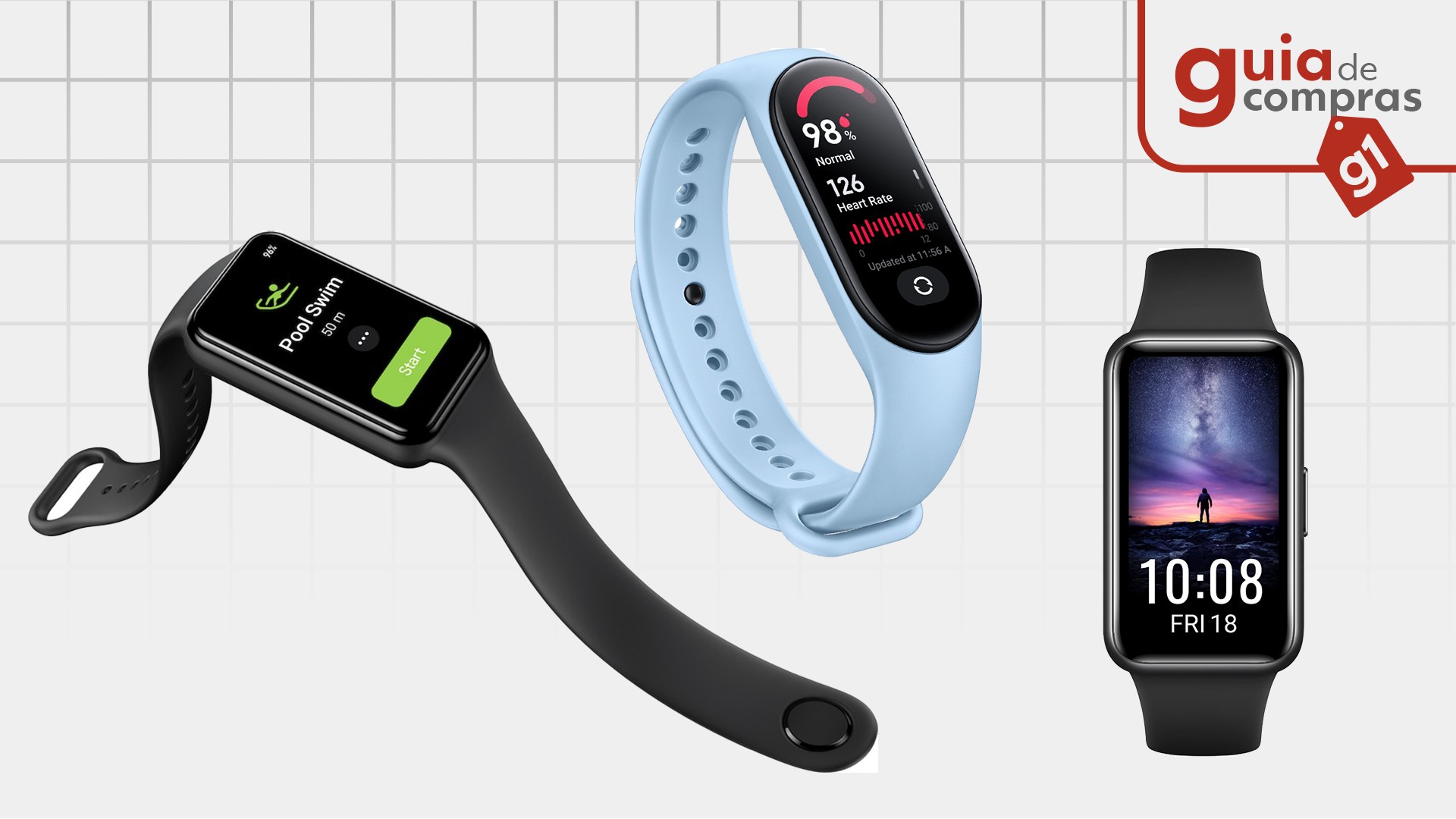 Smartband: g1 testa 3 modelos de pulseira inteligente | Guia de Compras ...