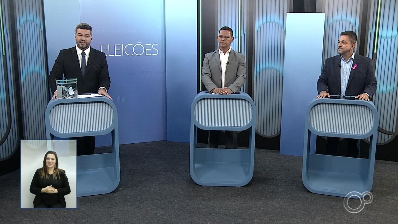 Debate da TV TEM com candidatos à Prefeitura de Sorocaba tem discussão ...