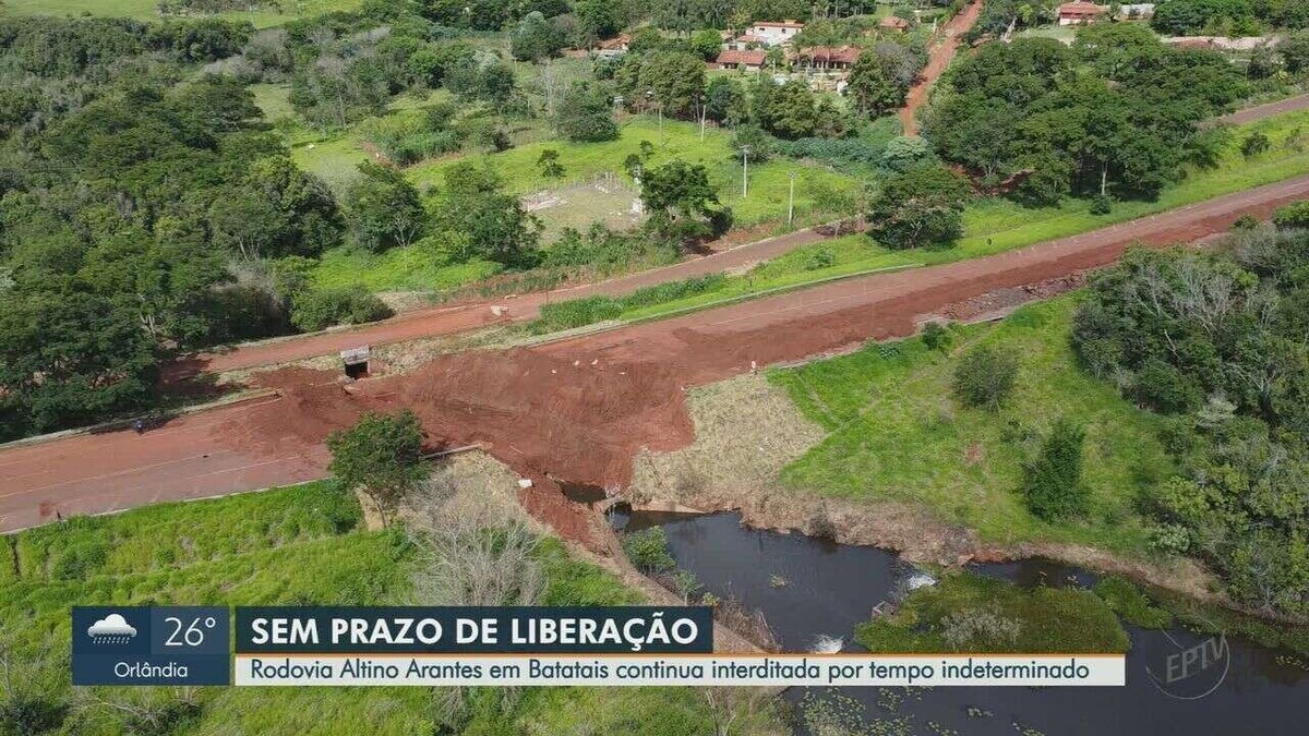 DER segue sem prazo para liberar Rodovia Altino Arantes (SP-351) entre ...