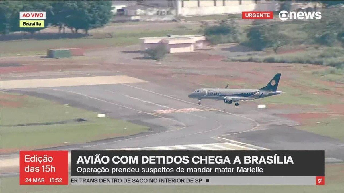 Caso Marielle Suspeitos De Mandar Matar Vereadora Chegam A Brasília