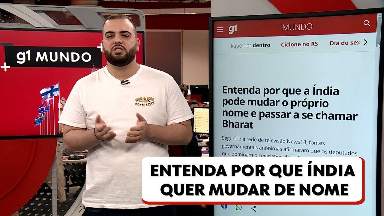 A controvérsia em torno do nome da Índia | G1