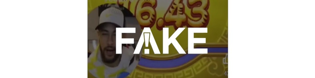 É #FAKE vídeo que mostra Neymar fazendo publicidade para 'Jogo do ...