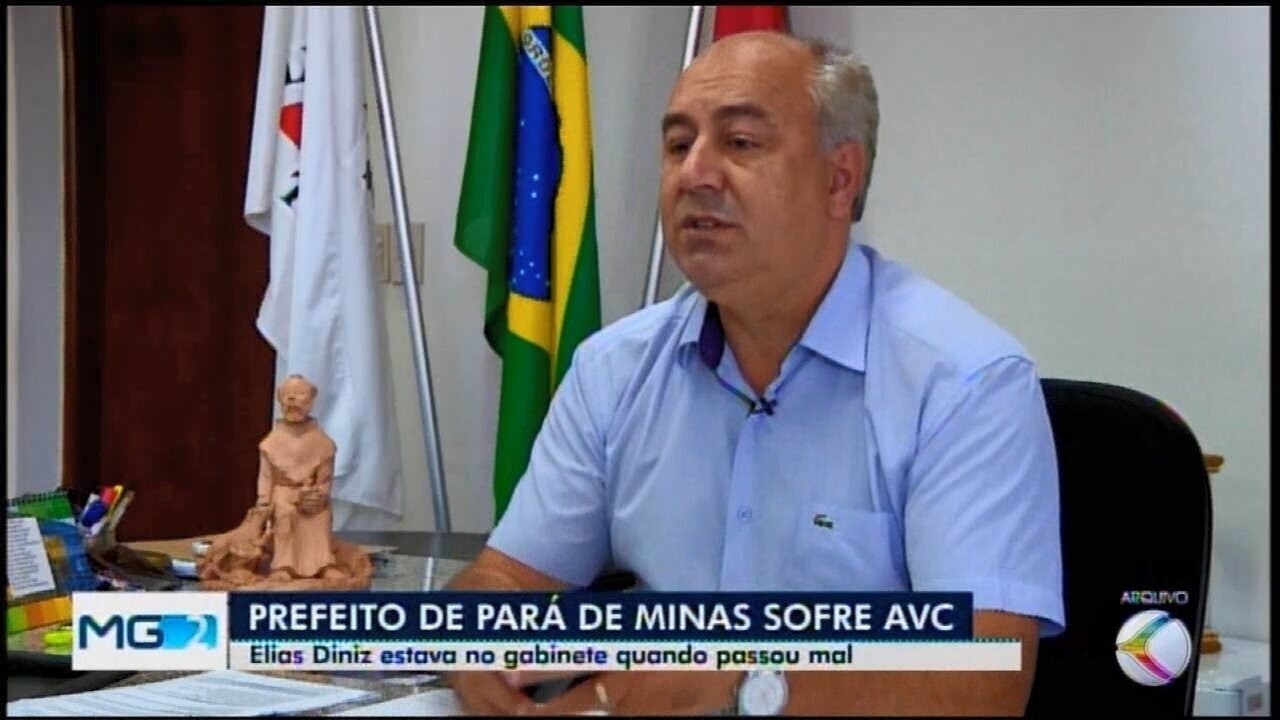 Prefeito de Pará de Minas sofre AVC e é internado no CTI de hospital em ...