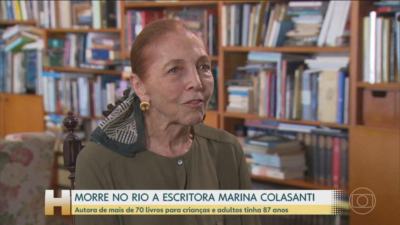 Escritora Marina Colasanti morre aos 87 anos no Rio | G1