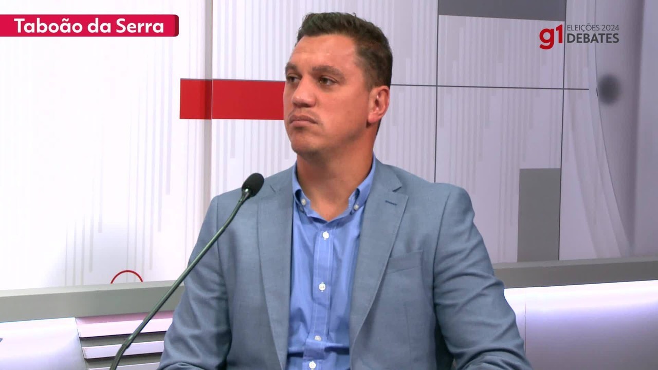 2º turno: candidato a prefeito de Taboão da Serra, Engenheiro Daniel dá entrevista ao g1 após ...