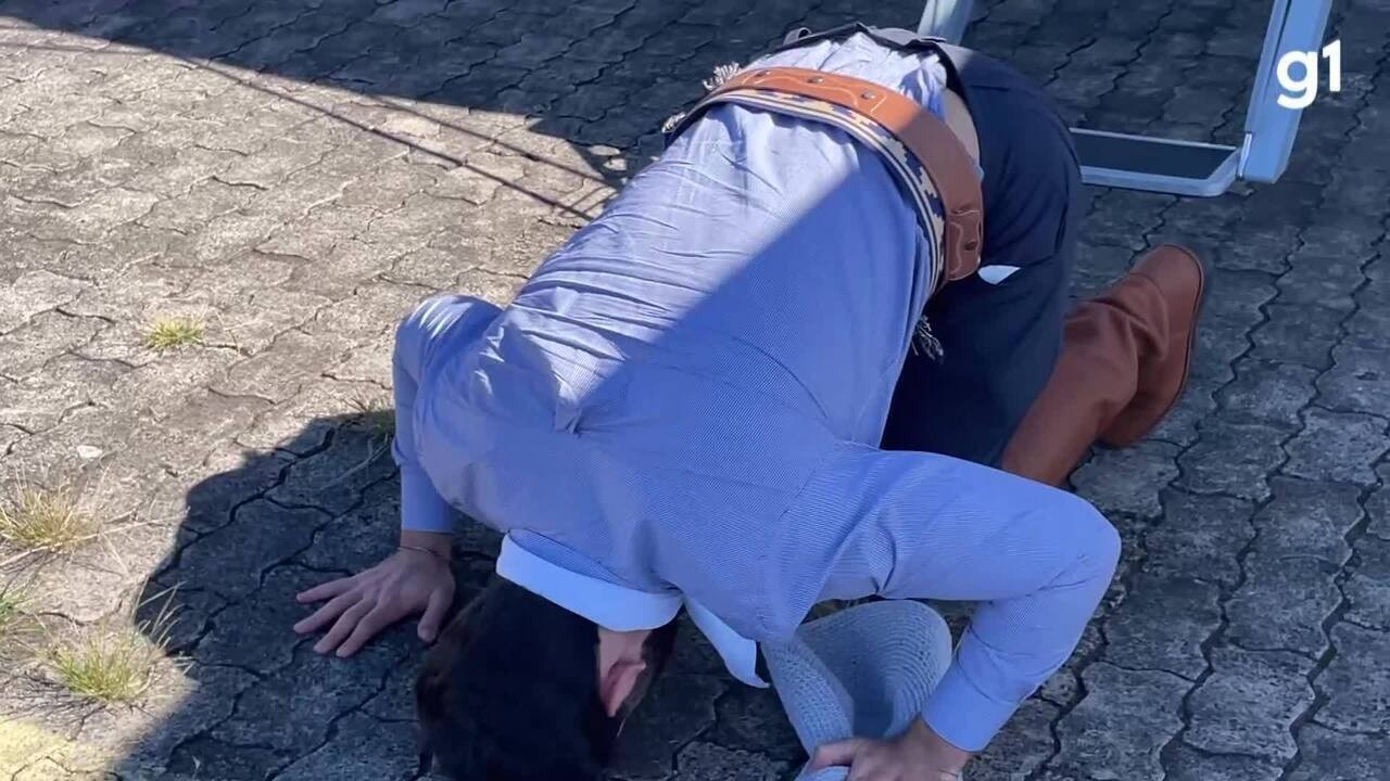 VÍDEO: Alegrete vira CTG para receber Matteus, vice-campeão do BBB | G1