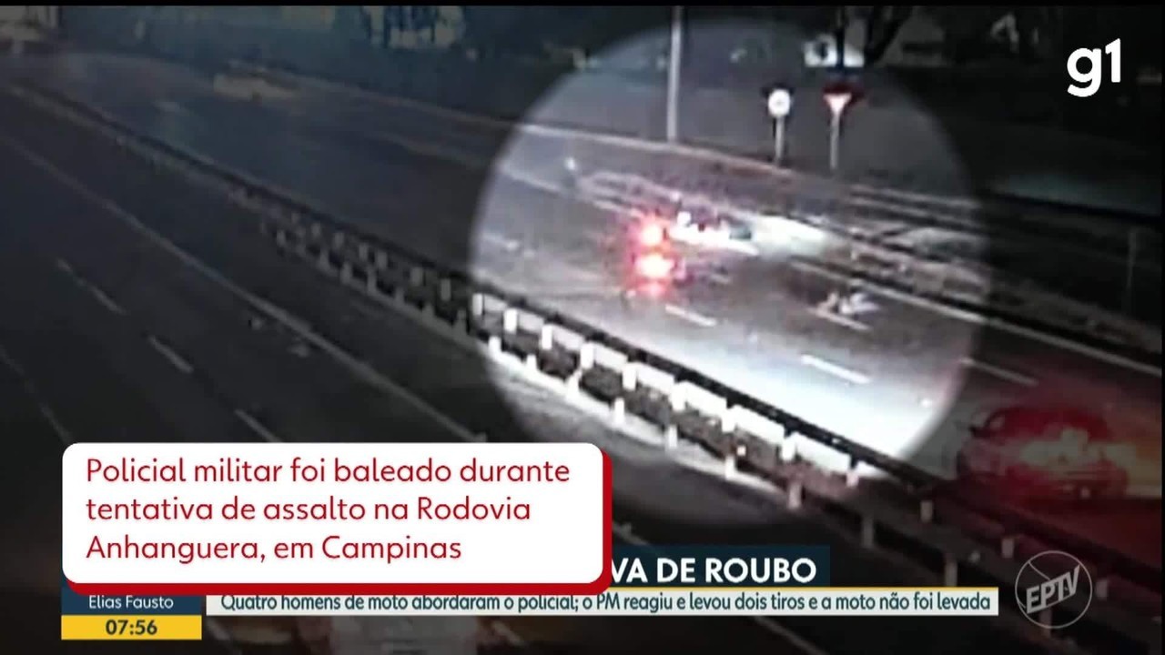 VÍDEO: policial militar morre baleado durante tentativa de assalto na Anhanguera, em Campinas