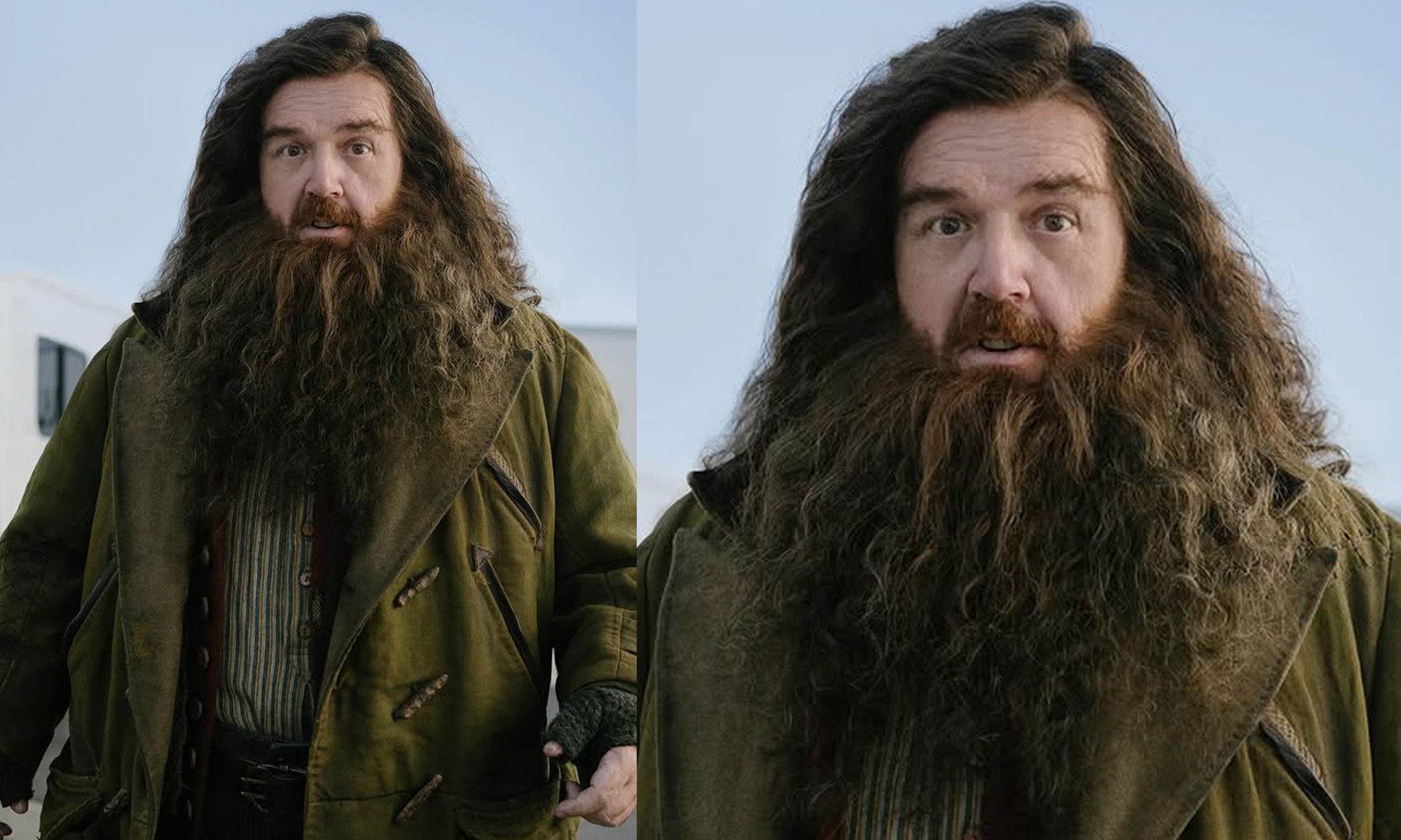 Nick Frost como Rubeus Hagrid para a série "Harry Potter" | G1